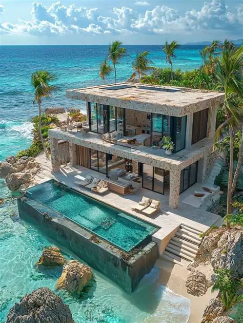 Stunning Modern House On The Beach Gallery De Haus Blog