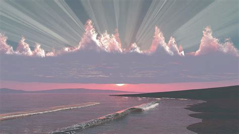 Sunburst Digital Art By Robert Woudsma Fine Art America