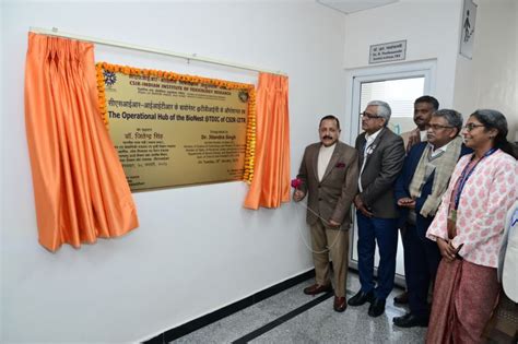 ️ Proud Moment For Tdiccsir Iitr Strengthening Indias Biotech And Innovation Ecosystem ️ As