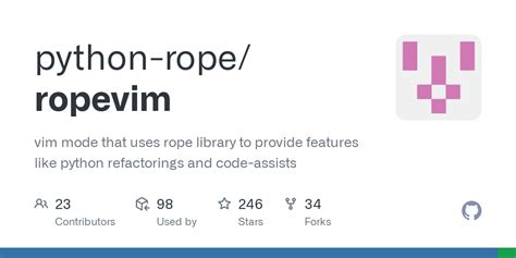 Github Python Roperopevim Vim Mode That Uses Rope Library To Provide Features Like Python