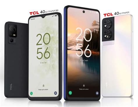 Tcl Brings Its Paper Like Display Tech To Phones With Tcl 40 Nxtpaper