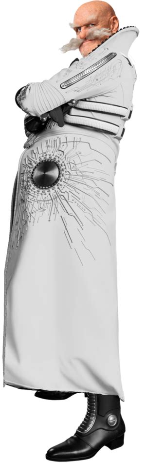 Professor Gerald Robotnik Sonic Cinematic Universe Incredible