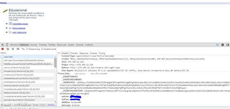 Php Curl Login Página Em Asp Não Autentica Stack Overflow Em Português