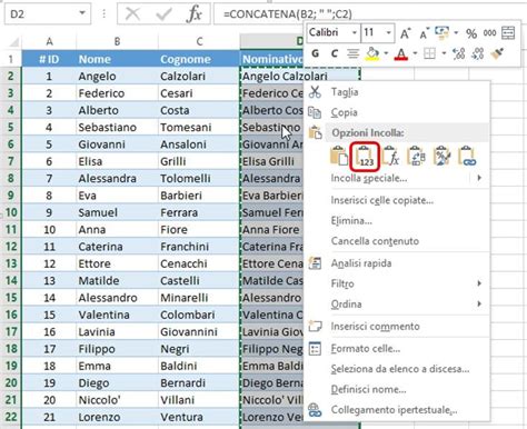 Excel Come Unire Due Colonne In Excel Senza Perdere Dati