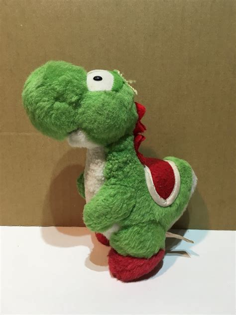 Sun Arrow Yoshi Plush Super Mario World Nintendo Rare Toy Figure Vintage 1990s