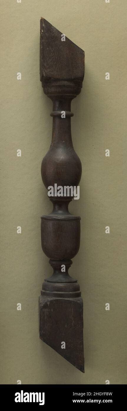 Baluster Second Half 17th Century British Baluster British Second
