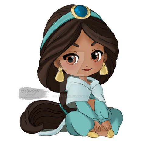 Princess Jasmine Cute By Rockoutrebel On Deviantart