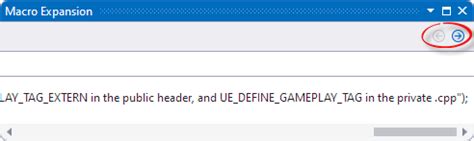 Visualización de macros de Unreal Engine en Visual Studio Microsoft Learn