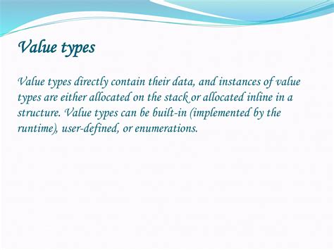 C Common Type System And Common Language Specification Ppt