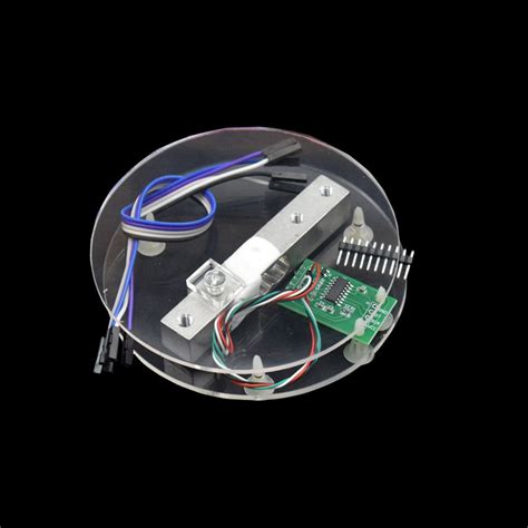 數字稱重傳感器重量傳感器 hx711 ad 轉換器分線模塊 1kg 20kg 便攜式電子廚房秤 適用於 arduino 蝦皮購物