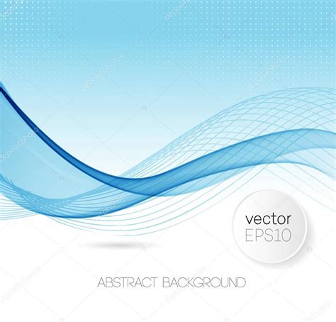Abstract Curved Lines Background Template Design — Stock Vector