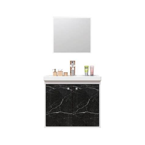 Kit Gabinete Para Banheiro Com Pia E Espelheira 100 Mdf Cerocha Gabinete Aster Já Vem Montado