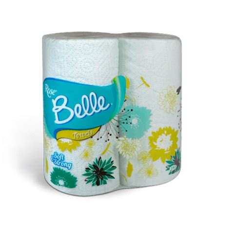 Rose Belle Kitchen Towel Ply Roll Texfo