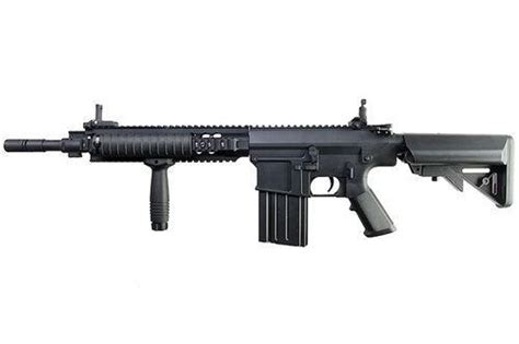 Aandk Full Metal Sr 25 Airsoft Aeg Rifle Model Sr 25k