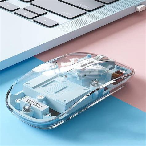 See Through Me Wireless Silent Bluetooth Mouse Chubbycable