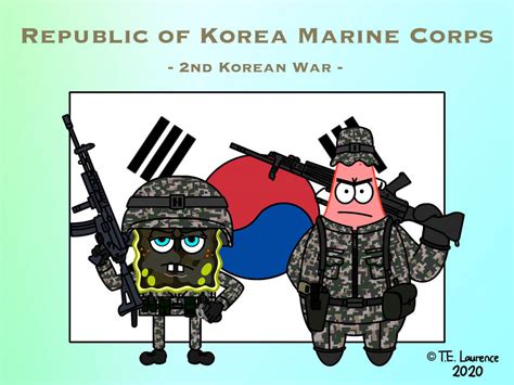 Spongebob And Patrick Rok Marine Corps By Te Laurence On Deviantart