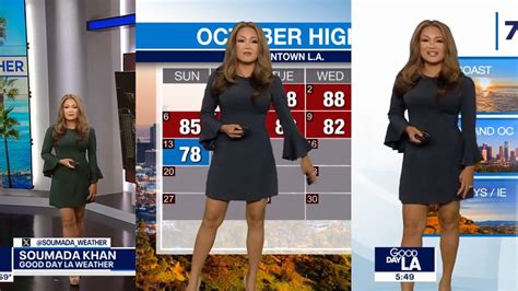 Soumada Khan With The Weather Report For Fox11 La October 14 2024
