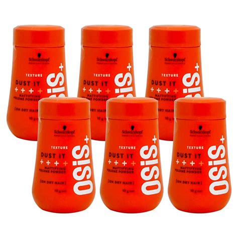 Osis セット シュワルツコフ オージス ダストイットc 10g×6個 スタイリングパウダー Schwarzkopf 送料無料