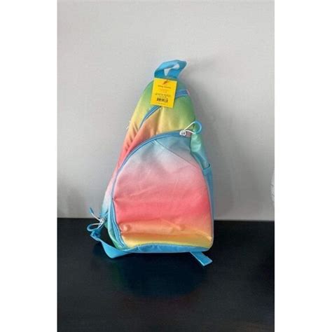 Sun Squad Kitchen Sun Squadadult Multicolor Ombre 2 Can Sling Cooler Backpack Bagone Size