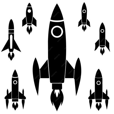 Premium Vector A High Resolution Vector Bundle Of Rocket Ship
