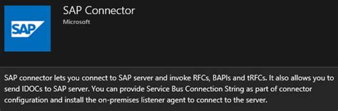 Expose SAP Functionality To The Cloud With Azure App Services Codit