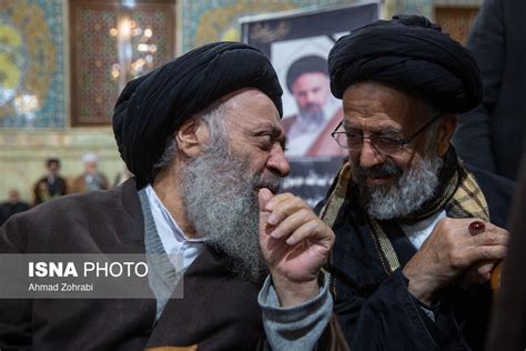 همشهری آنلاین مراجع عظام دینی و شخصیت های مذهبی در مراسم بزرگداشت آیت الله سید محمد موسوی