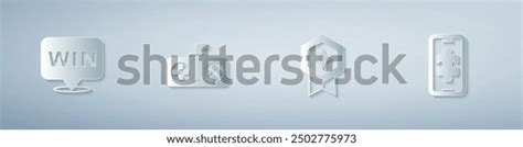 Set Medal Game Controller Joystick Rating Stock Vector Royalty Free 2502775973 Shutterstock