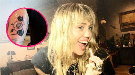 Miley Cyrus Schedel Tatoeage