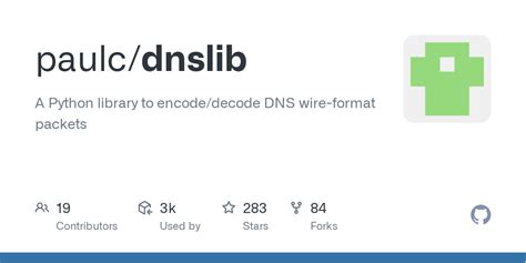Github Paulc Dnslib A Python Library To Encode Decode Dns Wire Format Packets