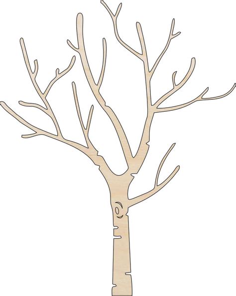 Leafless Tree Outline Printable