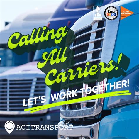 Carrierpartnership Acitransport Logistics Acitransport