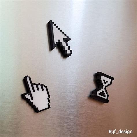 Classic Windows Cursor Fridge Magnets Minimalist Tech Decor And Fun Geeky T Etsy In 2025