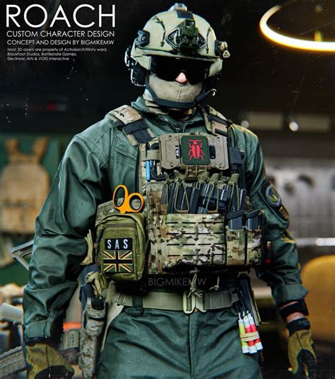 Special Forces Vest Setup Task Force Uniform Cod Gear Modern Warfare