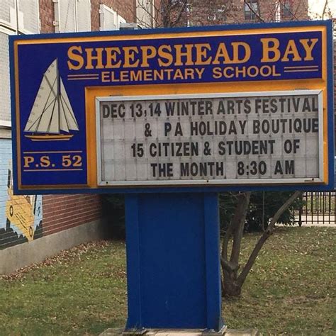 Ps 52 The Sheepshead Bay Ps 52 The Sheepshead Bay School