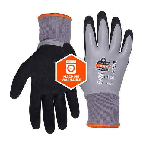 Coated Waterproof Winter Work Gloves Ergodyne