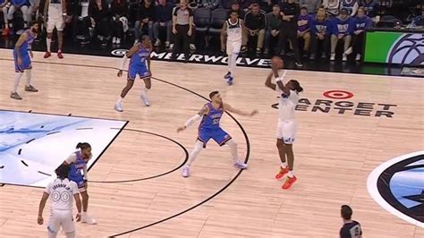 Naz Reid Highlights Vs Oklahoma City Thunder Youtube