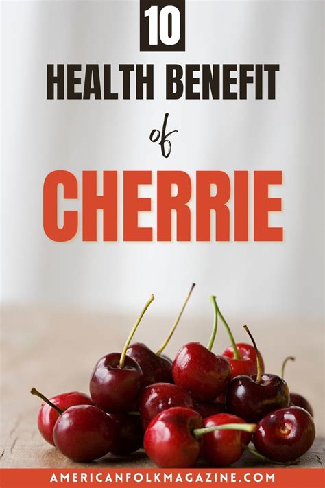 Cherry Nutrition Facts And 10 Health Benefits