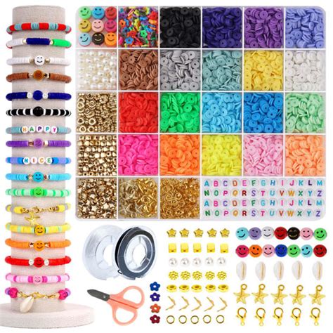 Getuscart Lzouowo 5300 Clay Beads For Bracelets Making Aesthetic Kit