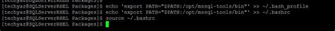 How To Install SQL Tools On Redhat Linux Without Internet Offline Installation