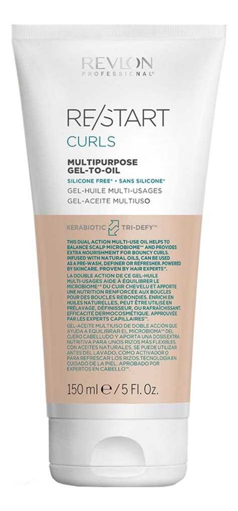Køb Revlon Professional Restart Curls Gel To Oil 150 Ml Med24 Dk
