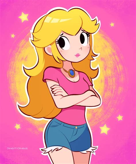 Princess Peach Mario Drawn By Vinny Dingitydingus Danbooru