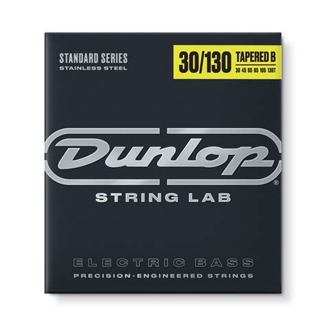 Standard Series Stainless Steel Tapered Bass Strings 30 130 6 String