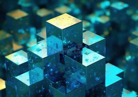 3d Abstract Data Visualization Background Stock Illustration Illustration Of Powerpoint