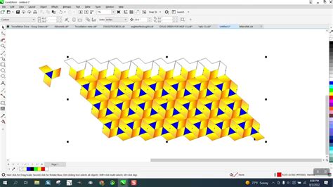Corel Draw Tips Tricks Draw This Pattern And Have Fun Part 2 CLONE