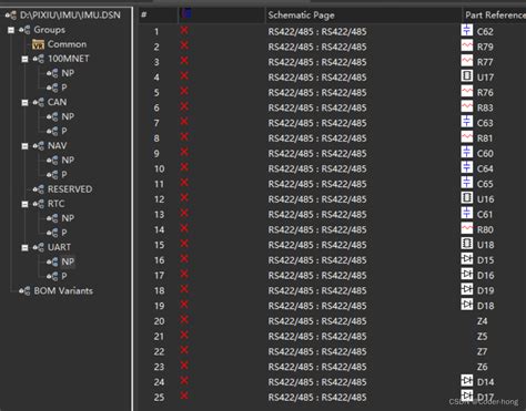 cadence bom variants 变种bom 功能使用 cadence怎么做bom variant csdn博客