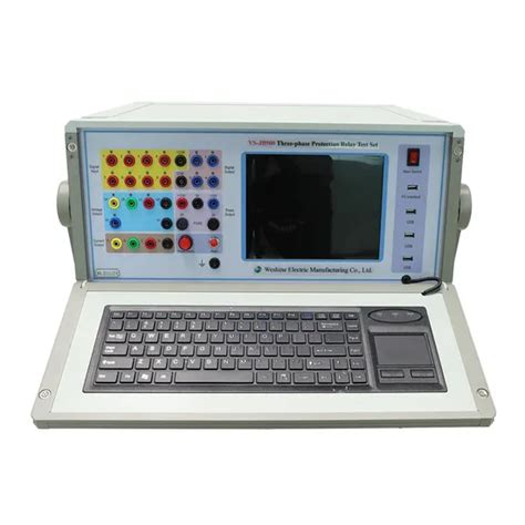 Portable Universal Relay Test Kit 6 Phase Relay Protection Tester Protection Relay Test Set With