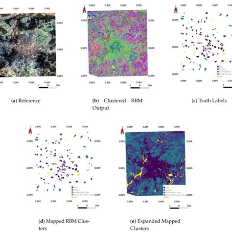 Landsat 8 Sentinel 2 Fusion Clustered Rbm Output Mapped To Labels From Download Scientific
