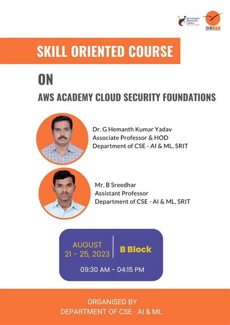 Skill Oriented Course On Aws Academy Cloud Security Foundations