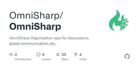 GitHub OmniSharp OmniSharp OmniSharp Organization Repo For Discussions Global Communication