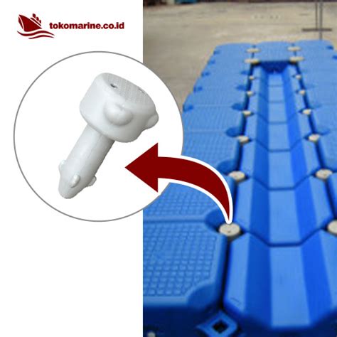 Short Connecting V Float Pin Hdpe Toko Marine